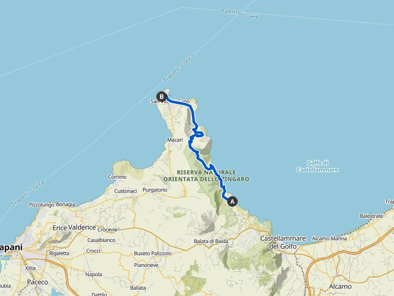 Sizilien Tag 7 Von Scopello nach San Vito Lo Capo | Wanderung | Komoot